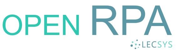 OPEN RPA – LECSYS